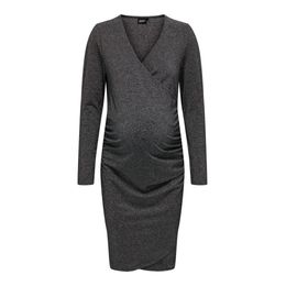 Only Maternity Umstand Kleid 'OLMRIGA' Damen Gr&ouml;&szlig;e 38 dunkelgrau Winterkleid