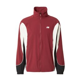 New Balance Trainingsjacke 'In Game' Herren Gr&ouml;&szlig;e M rubinrot / schwarz / wei&szlig;
