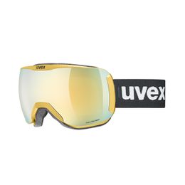 Uvex DOWNHILL 2100 CV SKI | Skibrillen Unisex | Fassung: Kunststoff Schwarz | Glasfarbe: Orange