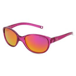 Julbo ROMY J508 | Kinder-Sonnenbrille | Fassung: Vollrand, Rund, Kunststoff, Violett Transparent | Glasfarbe: Braun
