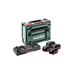 Metabo Basis-Set 4x LiHD 10Ah + ASC 145 DUO + MetaboX (685143000)