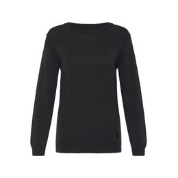 oxmo Strickpullover ' OXAIDA ' Damen Gr&ouml;&szlig;e L schwarz