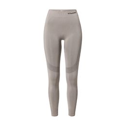 Hummel Sporthose Damen Gr&ouml;&szlig;e XL grau / schwarz