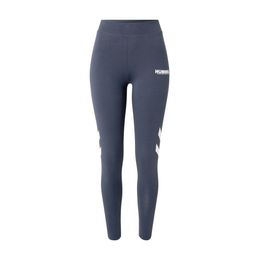 Hummel Sporthose Damen Gr&ouml;&szlig;e XS taubenblau / wei&szlig;