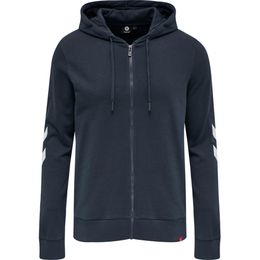 Hummel Sportsweatjacke 'Legacy' Herren Gr&ouml;&szlig;e L marine / wei&szlig;