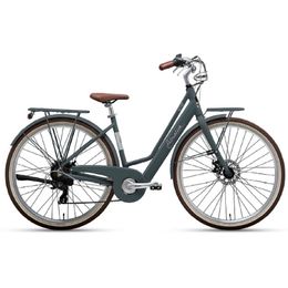 Adriatica Elektro-Citybike RETRO 28 Zoll, grau