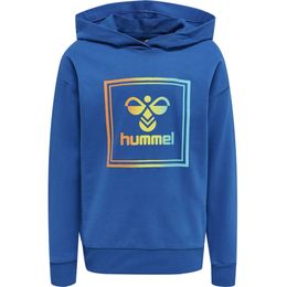 Hummel Sweatshirt 'Leiden' Jungen Gr&ouml;&szlig;e 164 blau / hellblau / gelb / orange