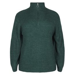Flash By Zizzi Pullover 'Fllola' Damen Gr&ouml;&szlig;e 9XL/10XL tanne