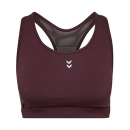 Hummel Sport-BH 'Pulse' Damen Gr&ouml;&szlig;e XL schoko / wei&szlig;