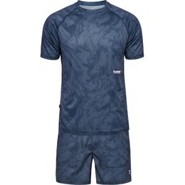 Hummel Set Herren Gr&ouml;&szlig;e L marine / grau