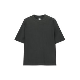 Pull&Bear Pull&bear T-Shirt Herren Gr&ouml;&szlig;e M anthrazit