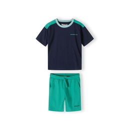 MINOTI Set Jungen Gr&ouml;&szlig;e 86/92 navy / gr&uuml;n