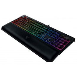 Razer Tastatur AZERTY Französisch mit Hintergrundbeleuchtung BlackWidow Chroma V2