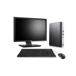 HP EliteDesk 800 G3 DM 21" Core i5 2.7 GHz - SSD 256 GB - 16GB