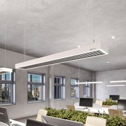 ARCCHIO LED-Bürohängelampe Susi, weiß, 120 cm, 4.000K, DALI