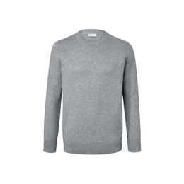 Tchibo - Pullover mit Rundhalsausschnitt - Herren - Gr. L - grau