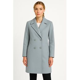 Langmantel Only "ONLADINA LIFE LONG COAT CC OTW", Damen, Gr. M, arona detail:melange, Web, Obermaterial: 100% Polyester, meliert, regular fit lang, M&auml;ntel