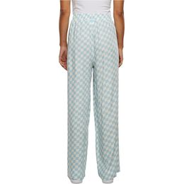 Urban Classics Hose in Hellblau/ Wei&szlig; - 63% | Gr&ouml;&szlig;e L | Damenhosen