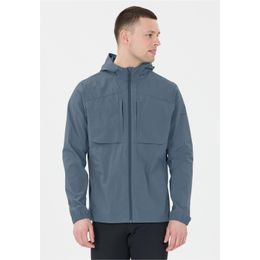 Laufjacke Endurance "Kyson", Herren, Gr. L, dunkelblau, 100% Polyamid, unifarben, normal, ohne Ausschnitt, Jacken, mit Durable Water Resistant-Beschichtung