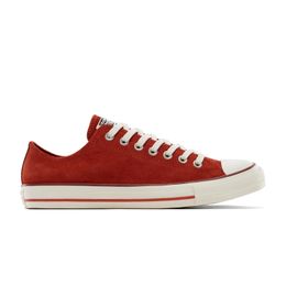 Sneaker Converse "CHUCK TAYLOR ALL STAR", Gr. 37,5, weinrot, Leder, sportlich, Schuhe