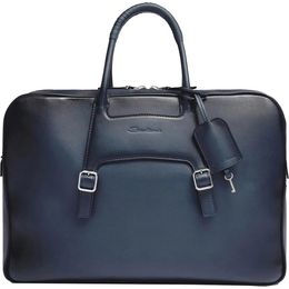 Santoni Businesstaschen & Reisegep&auml;ck - Laptoptas Donkerblauw - Gr. unisize - in Blau - f&uuml;r Damen