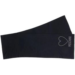 Moschino T&uuml;cher & Schals - Scarf with embroidery - Gr. unisize - in Schwarz - f&uuml;r Damen