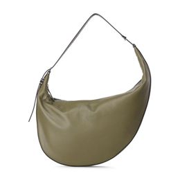 Marni Crossbody Bags - Hobo Bag aus Leder - Gr. unisize - in Gr&uuml;n - f&uuml;r Damen