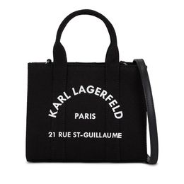 K by KARL LAGERFELD Karl Lagerfeld Shopper - RUE ST-GUILLAUME MINI TOTE-BAG - Gr. unisize - in Schwarz - f&uuml;r Damen