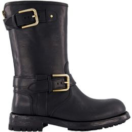 Dolce & Gabbana Dolce&Gabbana Stiefel - Dames Biker Boots Like A Virgin - Gr. 37 (EU) - in Schwarz - f&uuml;r Damen