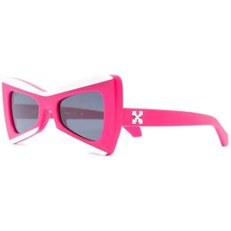 Off-White Sonnenbrille - Nashville Cat-eye Sunglasses - Gr. unisize - in Quarz - f&uuml;r Damen
