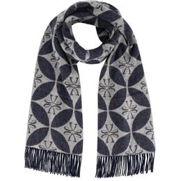 Jacob Cohen Tücher & Schals - Sciarpa Jacquard C/frange - Gr. unisize - in Blau - für Damen