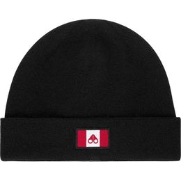 MOOSE KNUCKLES Caps & M&uuml;tzen - Ferris Beanie Black - Gr. ONE SIZE - in Schwarz - f&uuml;r Damen