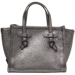 GIANNI CHIARINI Hobo Bags - Grained leather hand bag - Gr. unisize - in Grau - f&uuml;r Damen