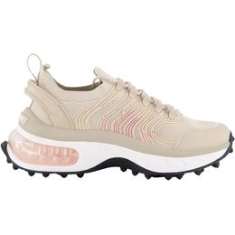 Dsquared2 Low-Top Sneaker - Dames Bubble Sneaker Beige/Roze - Gr. 36 (EU) - in Beige - f&uuml;r Damen