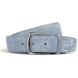 Aur&eacute;lien G&uuml;rtel - Belt Suede Light Blue - Gr. ONE SIZE - in Blau - f&uuml;r Damen
