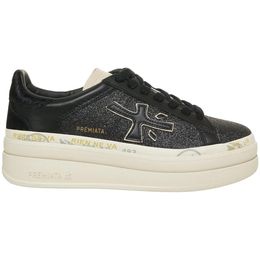 Premiata Low-Top Sneaker - Sneakers 'Claudia' - Gr. 40 (EU) - in Schwarz - f&uuml;r Damen