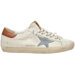Golden Goose Deluxe Brand Golden Goose Low-Top Sneaker - Sneakers 'Super-Star' - Gr. 45 (EU) - in Wei&szlig; - f&uuml;r Damen
