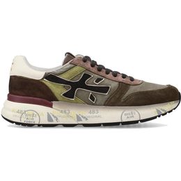 Premiata Low-Top Sneaker - Mick 7717 Brown Military Green - Gr. 46 (EU) - in Gr&uuml;n - f&uuml;r Damen