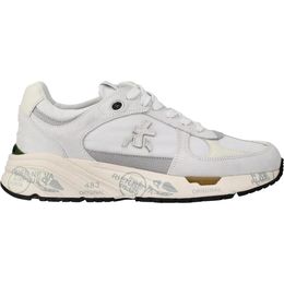 Premiata Low-Top Sneaker - Dames Mased - Gr. 40 (EU) - in Wei&szlig; - f&uuml;r Damen