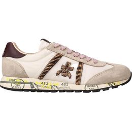 Premiata Low-Top Sneaker - Dames LucyD - Gr. 37 (EU) - in Beige - f&uuml;r Damen