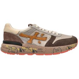 Premiata Low-Top Sneaker - Premiata MICK 7866 - Gr. 44 (EU) - in Grau - f&uuml;r Damen