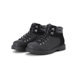 Birkenstock Low-Top Sneaker - Boot Jackson aus Veloursleder - Gr. 43 (EU) - in Schwarz - f&uuml;r Damen