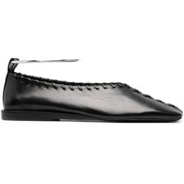 Jil Sander Ballerinas - Ballerina Black Silver - Gr. 39 (EU) - in Schwarz - f&uuml;r Damen
