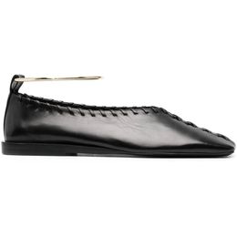 Jil Sander Ballerinas - Ballerina Black Gold - Gr. 37 (EU) - in Schwarz - für Damen