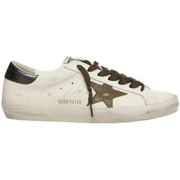 Golden Goose Deluxe Brand Golden Goose Low-Top Sneaker - Sneakers 'Super-Star' - Gr. 43 (EU) - in Wei&szlig; - f&uuml;r Damen