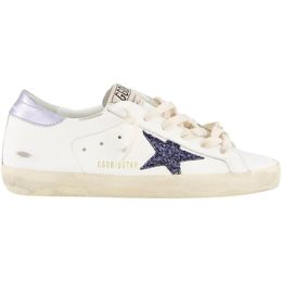 Golden Goose Deluxe Brand Golden Goose Low-Top Sneaker - Dames Super-Star Sneaker Wit - Gr. 35 (EU) - in Wei&szlig; - f&uuml;r Damen