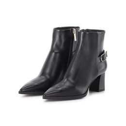 Santoni Low-Top Sneaker - Stiefeletten mit Absatz - Gr. 38 (EU) - in Schwarz - f&uuml;r Damen