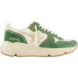 Golden Goose Deluxe Brand Golden Goose Low-Top Sneaker - Dames Running Sole Sneaker Groen - Gr. 40 (EU) - in Gr&uuml;n - f&uuml;r Damen