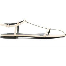 Jil Sander Sandalen - Cage Sandals Beige - Gr. 38 (EU) - in Beige - f&uuml;r Damen