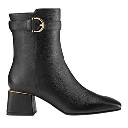 Aigner Stiefeletten - mid-heel bootie OLIVIA 16C - Gr. 38 (EU) - in Schwarz - f&uuml;r Damen